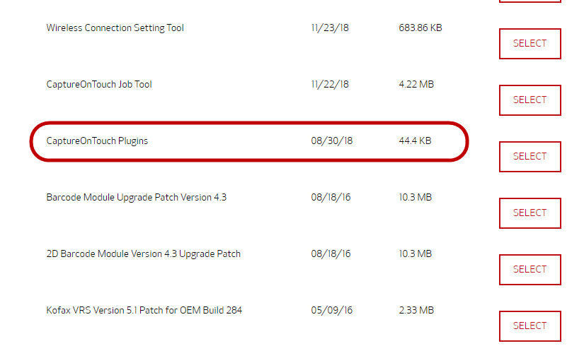 How do I scan to email using CaptureOnTouch?